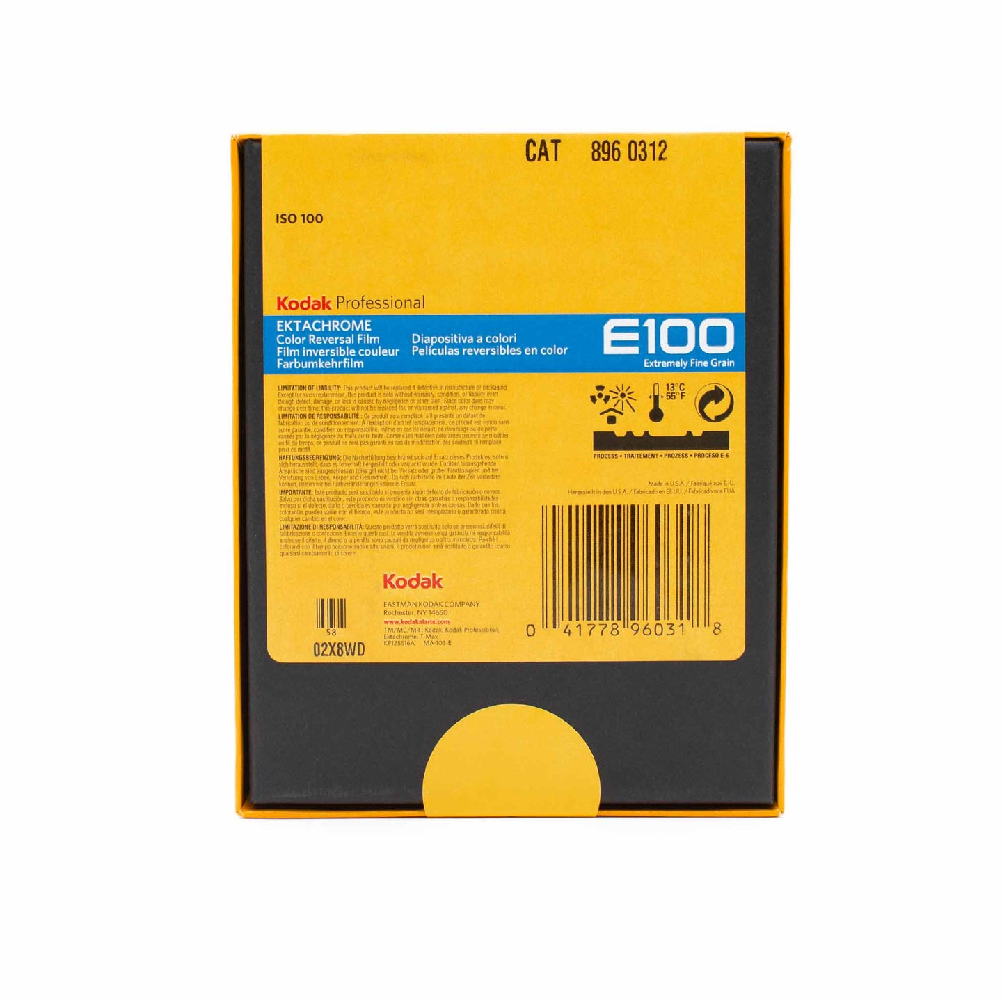 Kodak E100 | 4x5 inch Color Positive Film (Slide Film) – Brooklyn Film ...