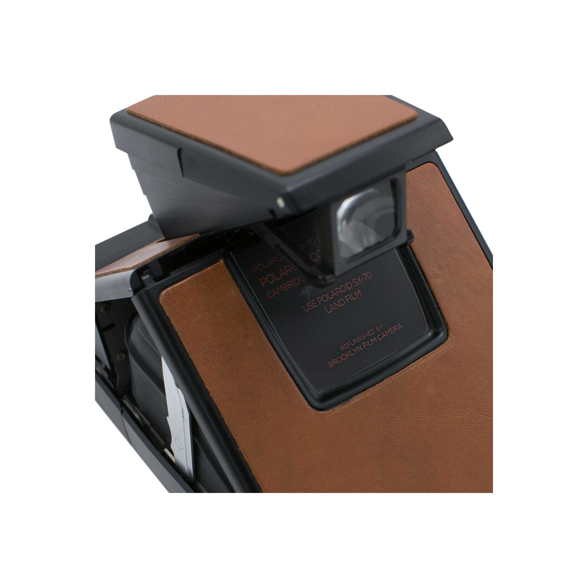 Polaroid SX-70 :: Model 2 :: Black : Tan — Brooklyn Film Camera